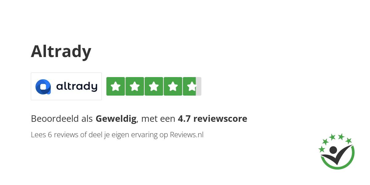 Altrady reviews - 6 ervaringen