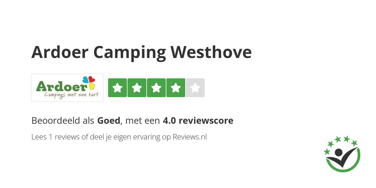 Ardoer Camping Westhove reviews - 1 ervaring