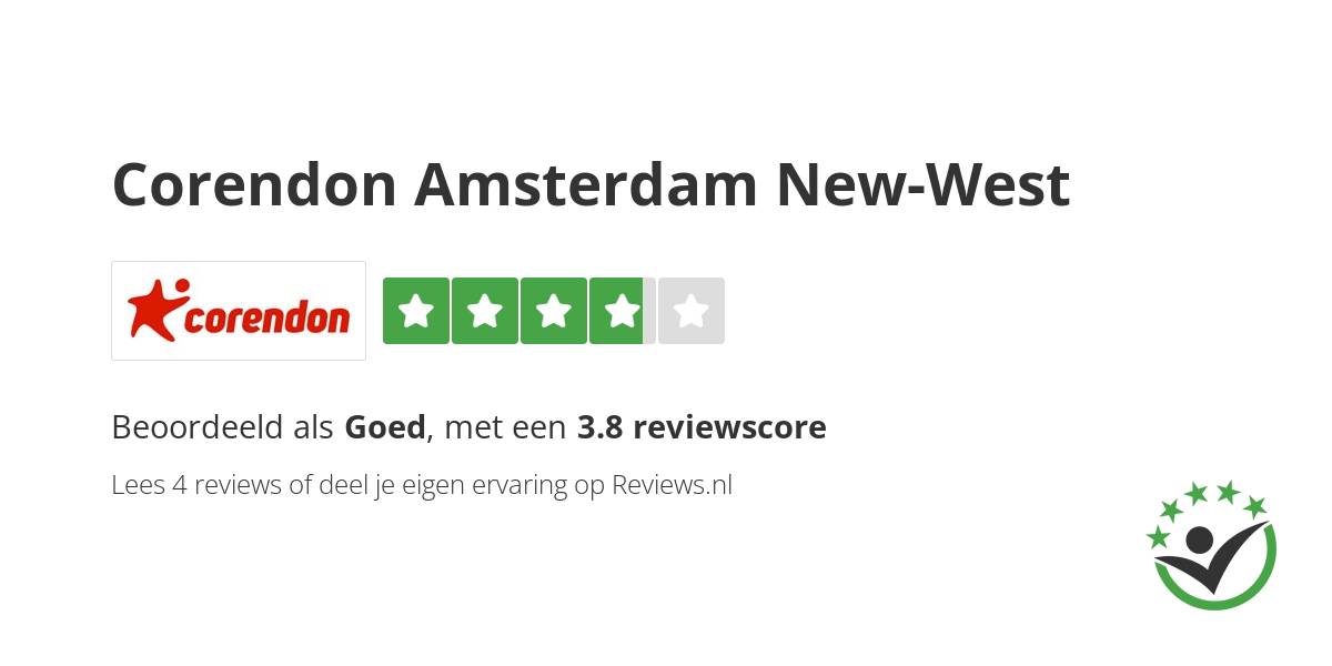 Corendon Amsterdam New-West reviews - 4 ervaringen