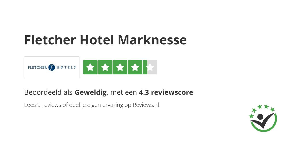 Fletcher Hotel Marknesse reviews - 9 ervaringen