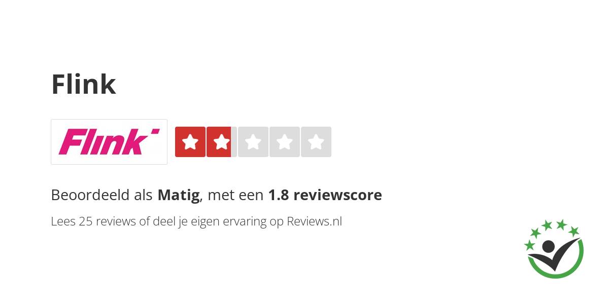 Flink reviews - 24 ervaringen
