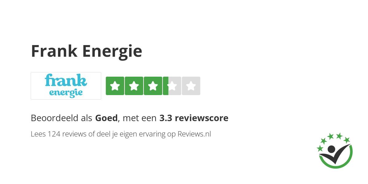 Frank Energie reviews - 122 ervaringen