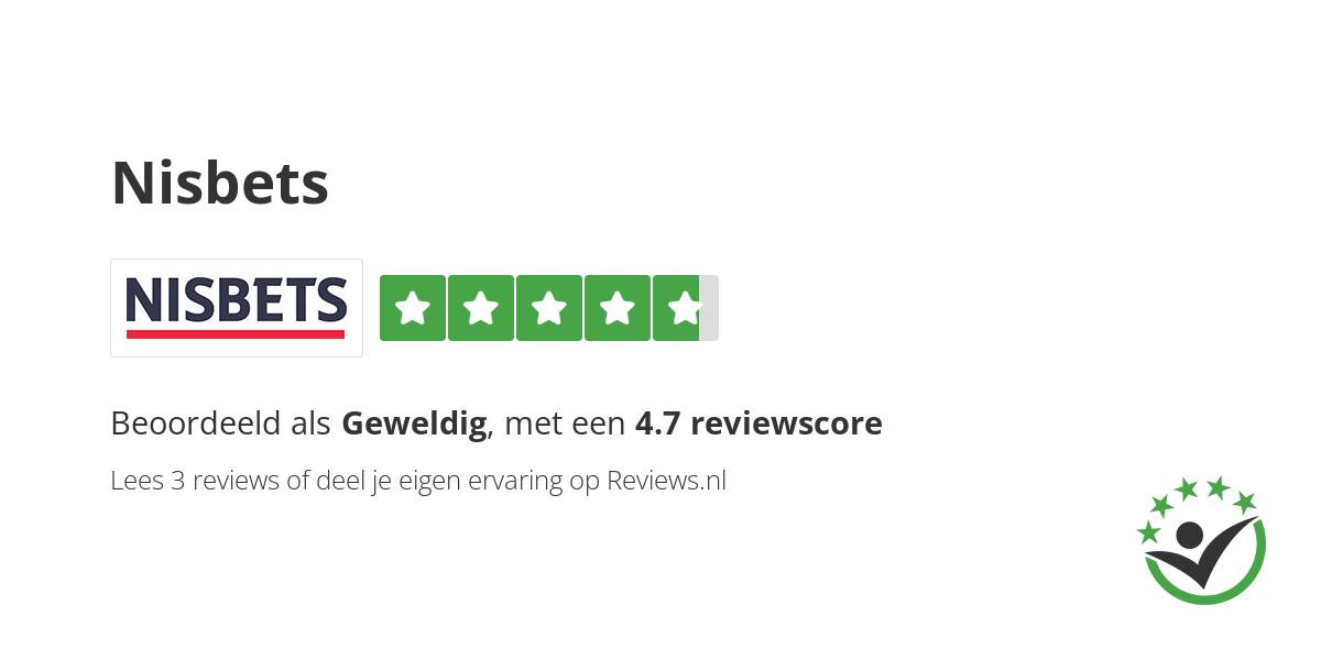 Nisbets reviews - 3 ervaringen