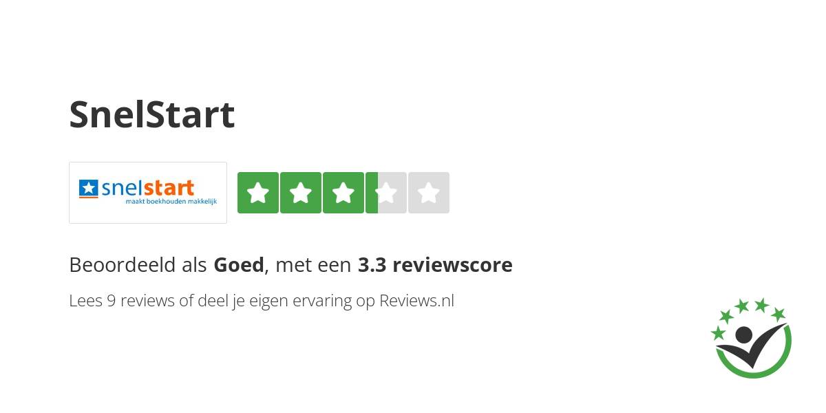 SnelStart reviews - 8 ervaringen