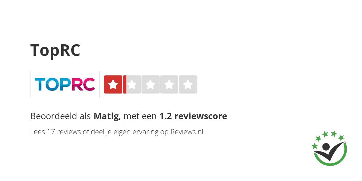 TopRC reviews - 16 ervaringen
